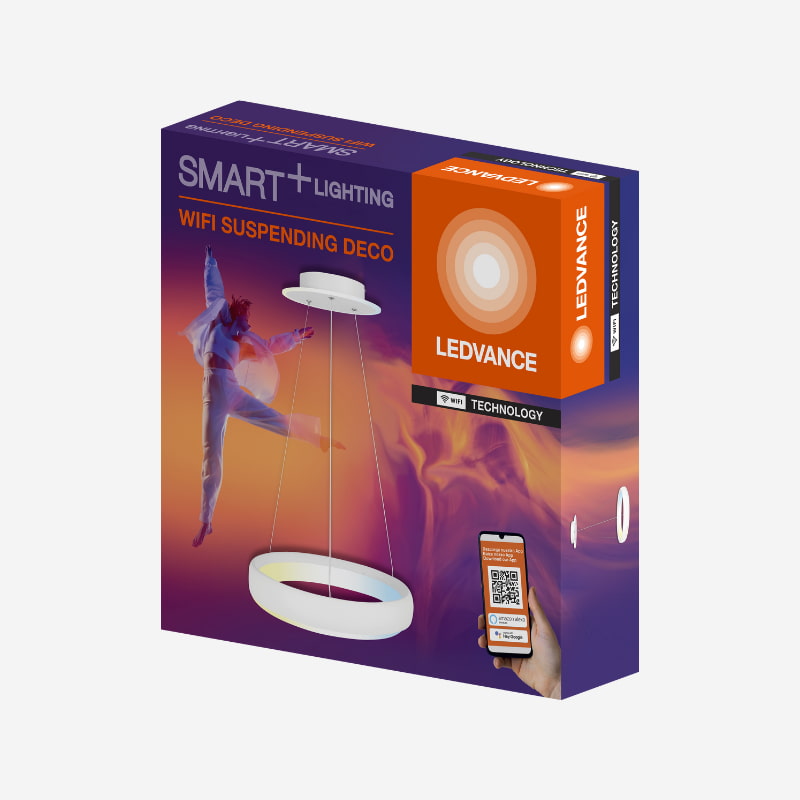 Luminaria Inteligente de Suspensión SMART+ Wifi - Domotec